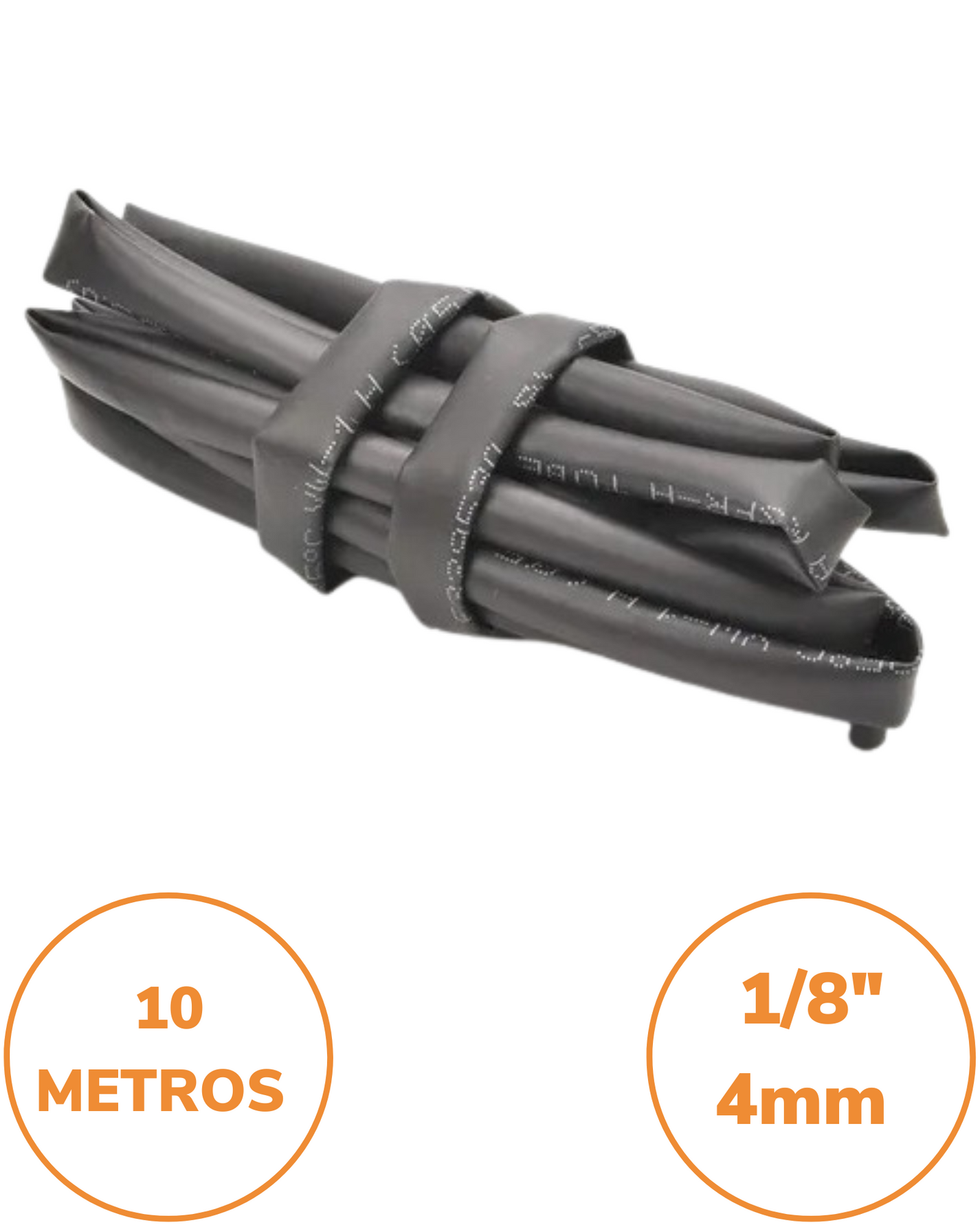 Tubo aislante termocontractil thermofit 1/8" | Termo encogido termofit ...